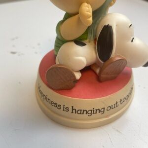 Hallmark | Accents | Hallmark Peanuts Figurine With Red And Green ...